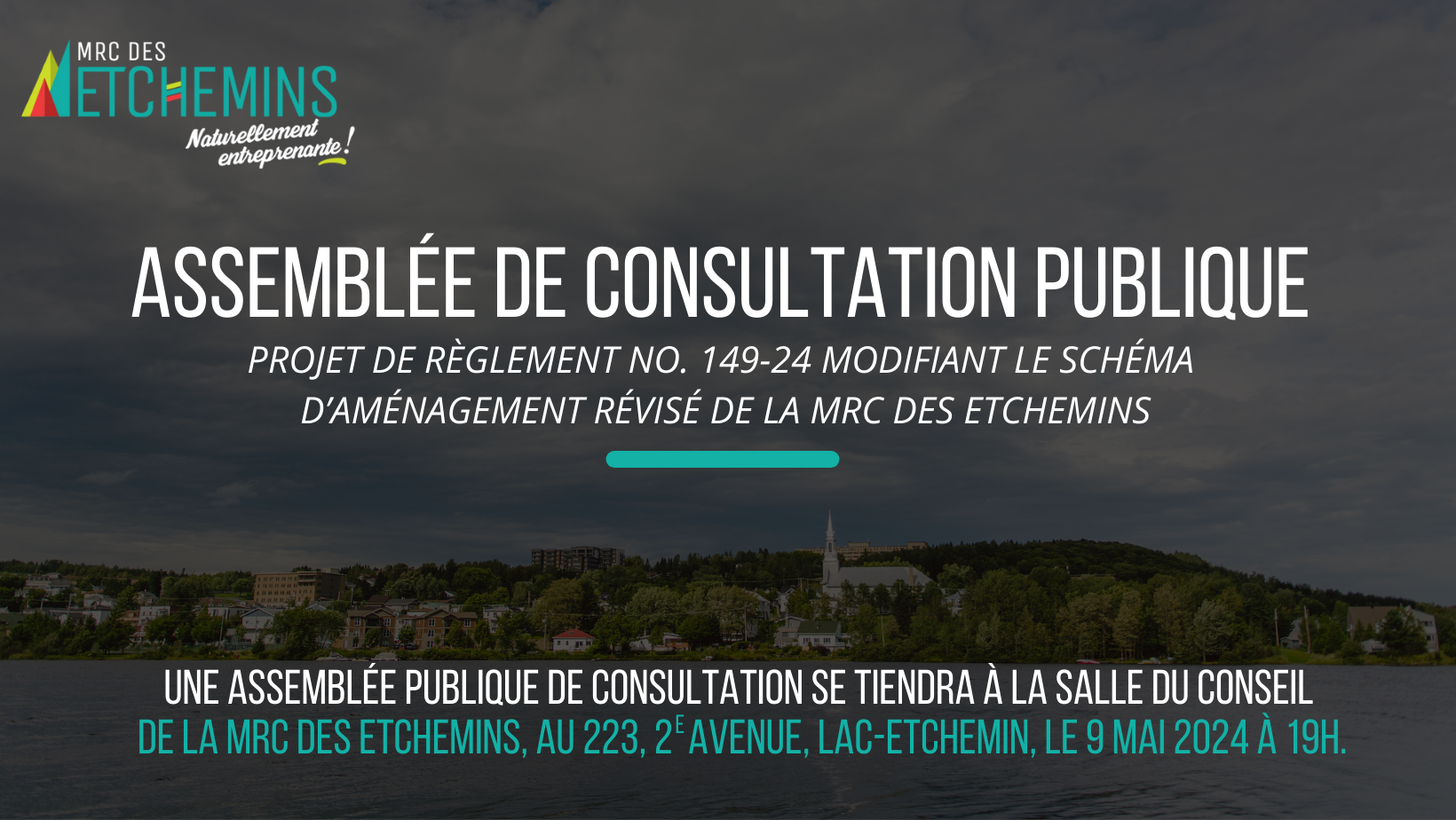 Avis public 149-24 - MRC des Etchemins