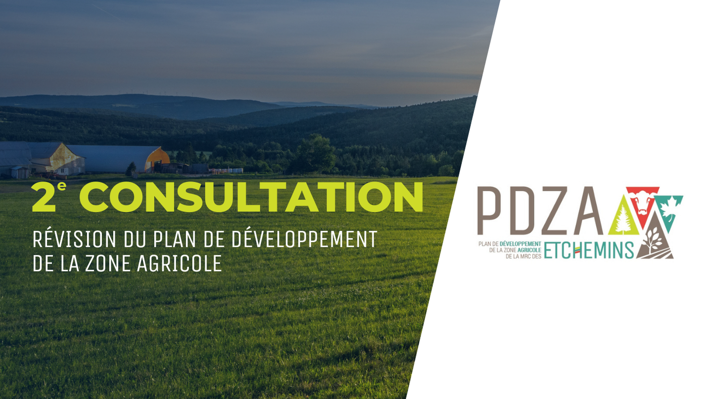Deuxième consultation PDZA - MRC des Etchemins